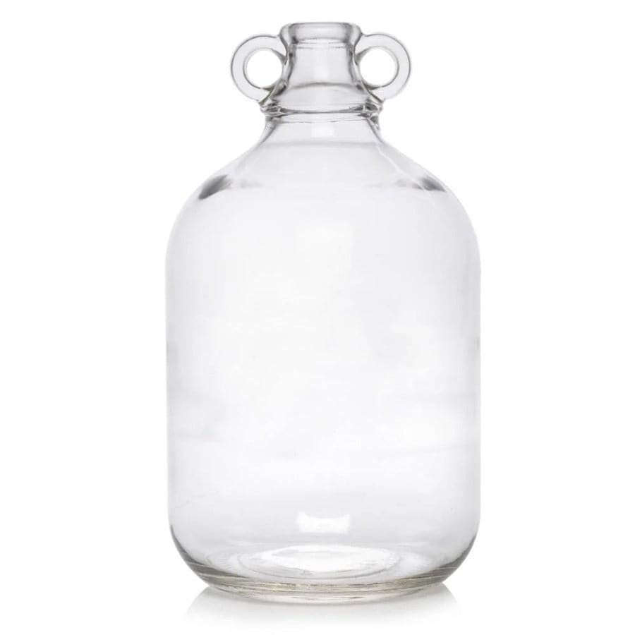 Demijohn Litres 1 Gallon Handle Clear Glass Demijohn Litres 1 Gallon Handle Clear Glass