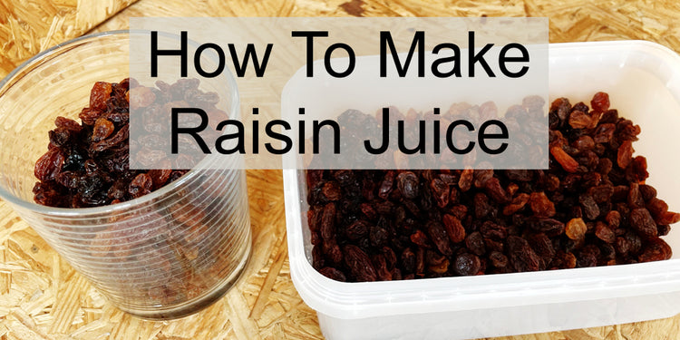 Raisin Juice - What is it and How to make it. – Brewbitz