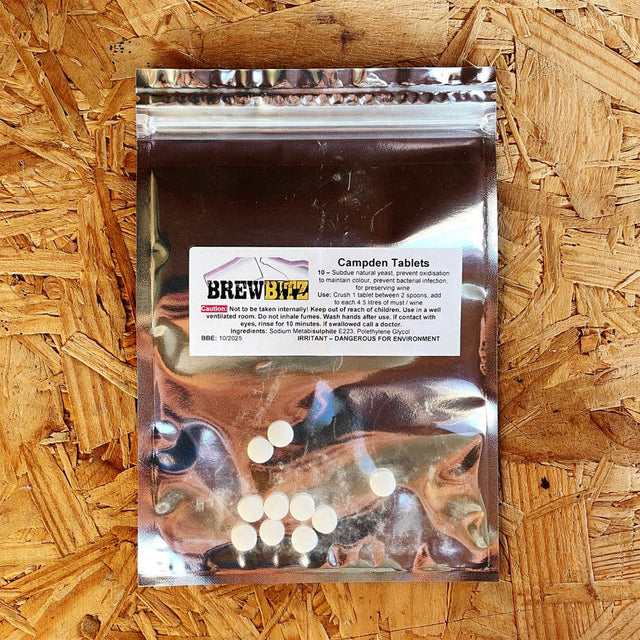 Campden Tablets - 10 - Wine Stabiliser, Deoxidiser, Steriliser - Treat ...